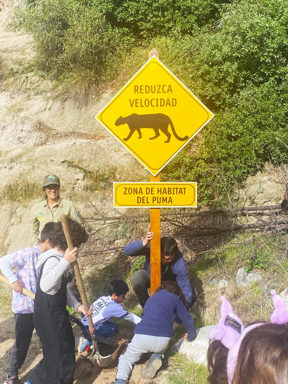 Instalan letreros para proteger fauna nativa en el Parque Nacional Río ...